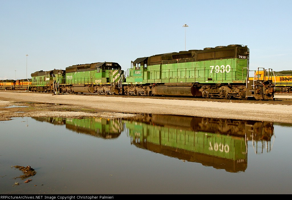 FURX 7930, BNSF 7919, and BNSF 1716